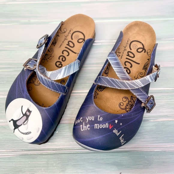 Calceo | Shoes | Calceo Birks I Love You To The Moon And Back | Poshmark